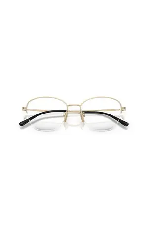 VOGUE EYEWEAR 53mm Irregular Optical Glasses - Gold