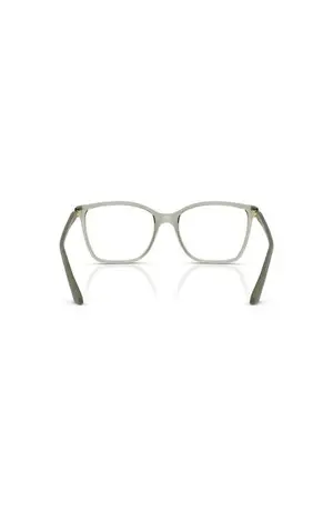 VOGUE EYEWEAR 51mm Square Optical Glasses - Green