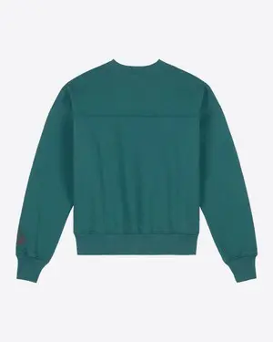 LE PERE Quartier Loopback Cotton Crewneck Sweatshirt