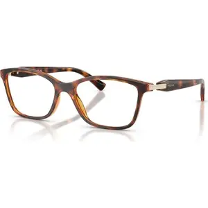 VOGUE EYEWEAR 54mm Rectangle Optical Glasses - Brown