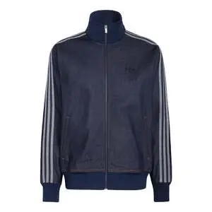 Adidas Firebird Adicolor Denim Track Top - Indigo Denim
