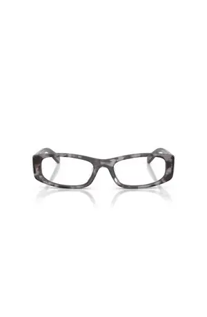 VOGUE EYEWEAR 51mm Rectangle Optical Glasses - Tortoise