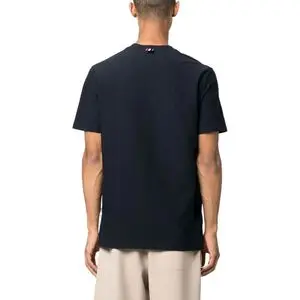 Thom Browne Short Sleeve T-shirt - Navy