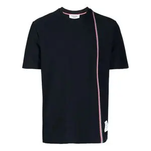 Thom Browne Short Sleeve T-shirt - Navy