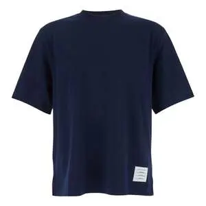 Thom Browne Short Sleeve T-shirt - Navy