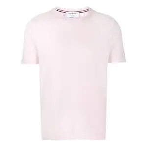 Thom Browne Short Sleeve T-shirt - Pink