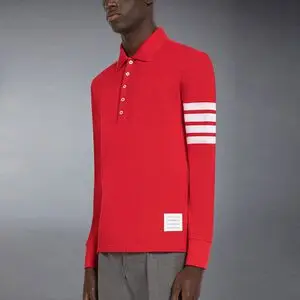 Thom Browne Collar Long Sleeve T-shirt