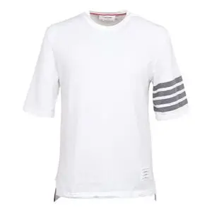 Thom Browne Short Sleeve T-shirt - White