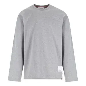 Thom Browne Long Sleeve T-shirt - Gray