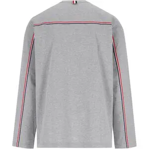 Thom Browne Long Sleeve T-shirt - Gray