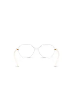 VOGUE EYEWEAR 53mm Irregular Optical Glasses - Transparent