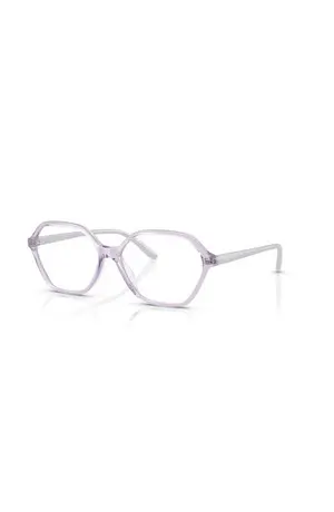 VOGUE EYEWEAR 53mm Irregular Optical Glasses - Violet