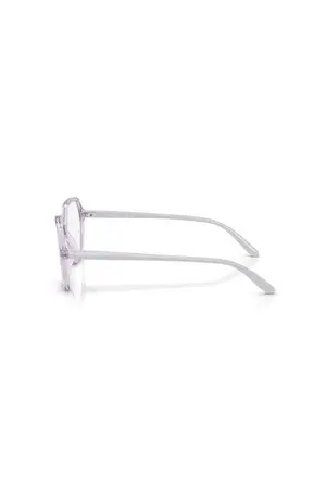 VOGUE EYEWEAR 55mm Irregular Optical Glasses - Violet
