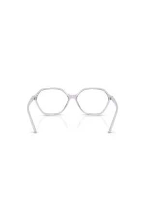 VOGUE EYEWEAR 55mm Irregular Optical Glasses - Violet