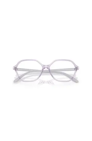 VOGUE EYEWEAR 55mm Irregular Optical Glasses - Violet
