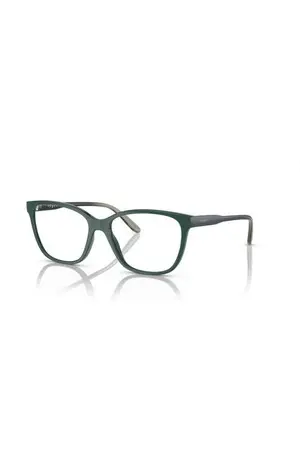 VOGUE EYEWEAR 51mm Rectangle Optical Glasses - Green