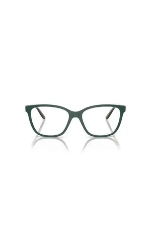 VOGUE EYEWEAR 51mm Rectangle Optical Glasses - Green