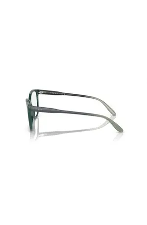VOGUE EYEWEAR 51mm Rectangle Optical Glasses - Green