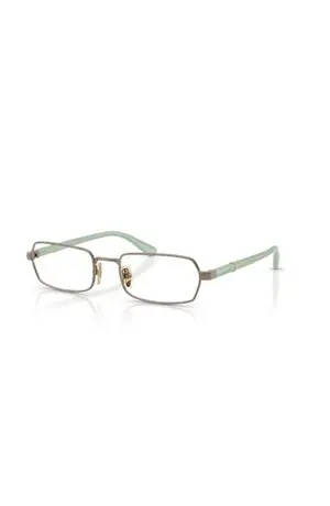 VOGUE EYEWEAR 51mm Irregular Optical Glasses Beige