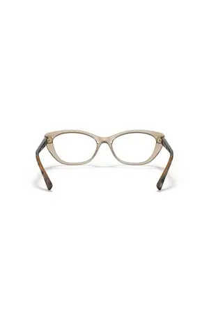 VOGUE EYEWEAR 52mm Oval Optical Glasses