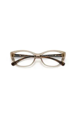 VOGUE EYEWEAR 52mm Oval Optical Glasses