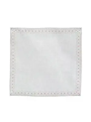 Eleventy Polka-dot Cotton-wool Scarf