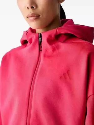Adidas Logo-print Zip-up Hoodie