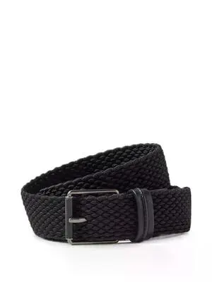 Zegna Rayon Belt - Black