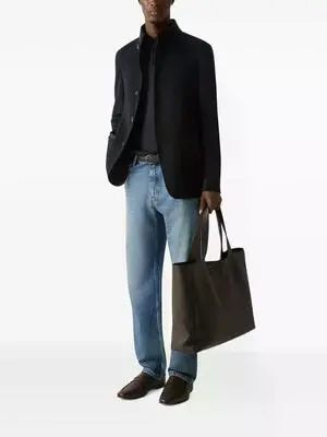 Zegna Navy Oasi Cashmere Il Conte Jacket