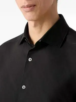 Zegna Cashco Shirt - Black
