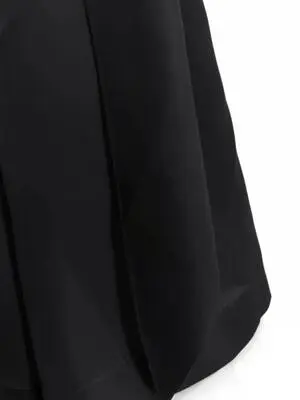 Alberta Ferretti Asymmetrical Tie-fastening Cape