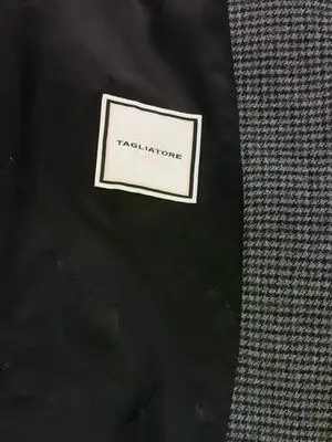 Tagliatore Loreley Double-breasted Micro-check Jacket