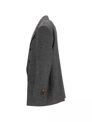 Tagliatore Loreley Double-breasted Micro-check Jacket