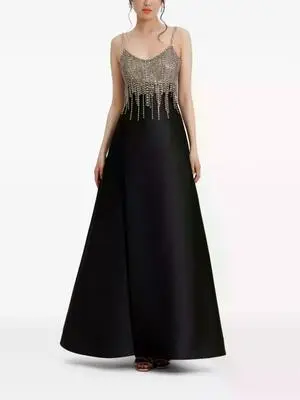 GEMY MAALOUF Beaded Maxi Dress