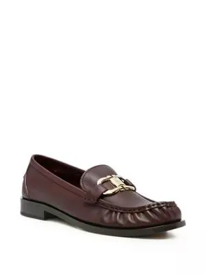 FERRAGAMO Gancini-plaque Loafers