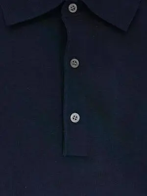BRAMANI CASHMERE Long-sleeve Polo Shirt