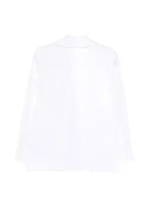 DONDUP Tie-detail Long-sleeve Shirt - White