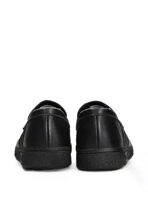 Adidas Logo-plaque Leather Loafers