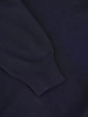 Tagliatore Roll-neck Knitted Sweater - Blue