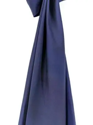 LAVI COUTURE Pleated Satin Stole
