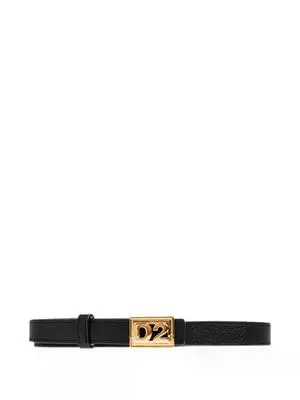 Dsquared2 Plaque Leather Belt