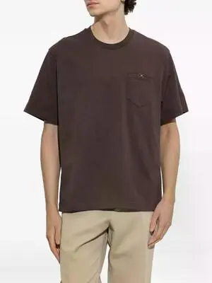 FERRAGAMO Gancini-detail Pocket T-shirt