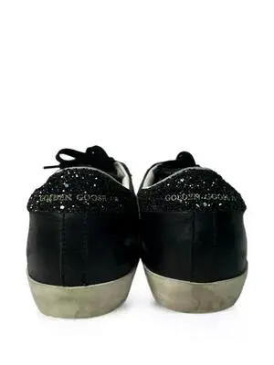 GOLDEN GOOSE Super-star Glitter Sneakers