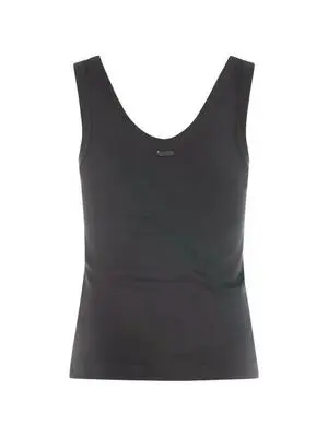 Brunello Cucinelli Ribbed-knit Tank Top - Grey