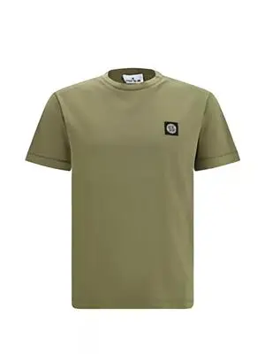 Stone Island Logo-patch T-shirt
