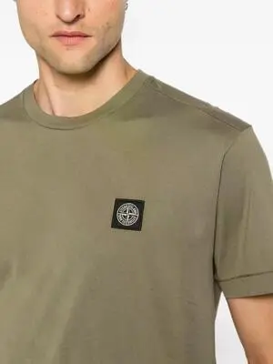 Stone Island Logo-patch T-shirt