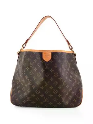 LOUIS VUITTON Delightful Handbag Monogram Canvas Pm Hobo Bag - Brown