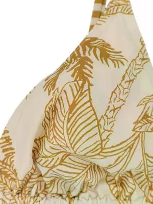 ERES Hamac Palm-print Triangle Bikini Top