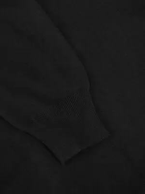 Tagliatore Roll-neck Ribbed-trim Sweater - Black