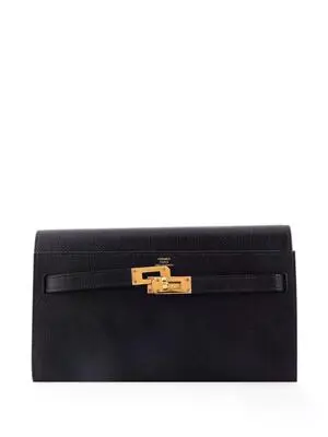 Hermès Kelly To Go Wallet Epsom Crossbody Bag